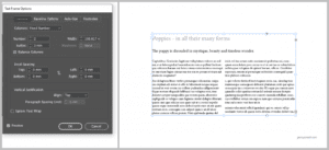 InDesign Tutorial - Text Frame Columns - Greta Powell